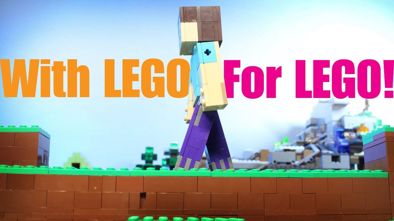 LEGO Minecraft film - The Trap Of All Traps, A Hole - YouTube