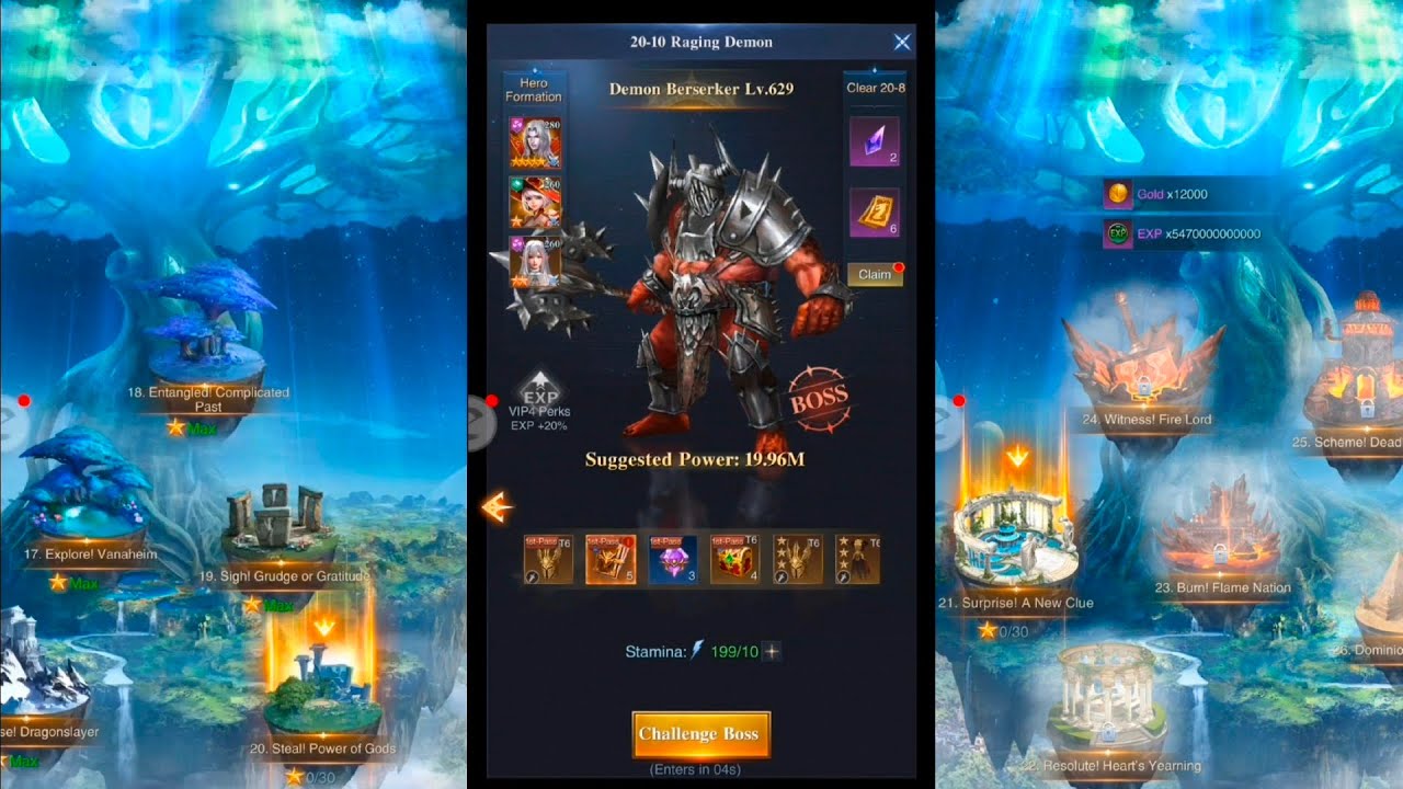 Devil Athena: Dark Olympus Gameplay Chapter 20 Steal! Power Of Gods ...