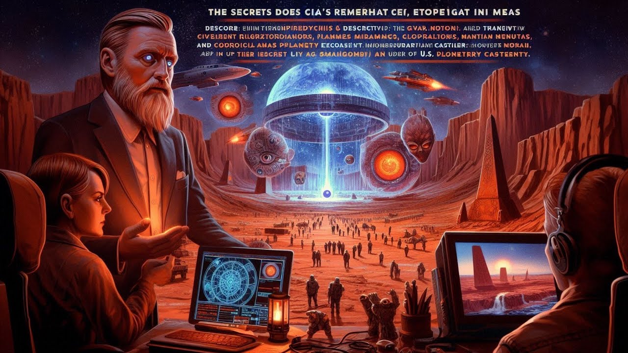 Documental #1 - Proyecto Stargate CIA Vision Remota de Marte Ingo Swann ...