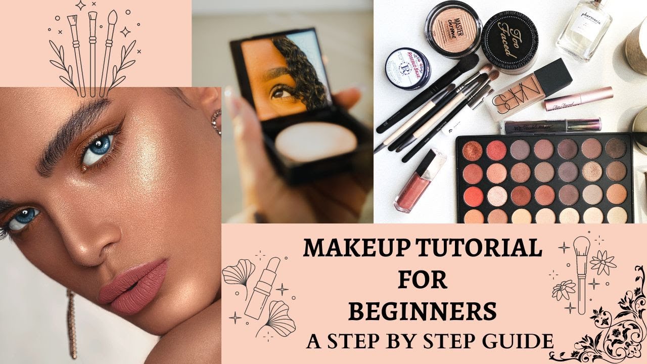 MAKEUP TUTORIAL FOR BEGINNERS 😃 - A STEP BY STEP GUIDE BY MISS UNIQUE # ...