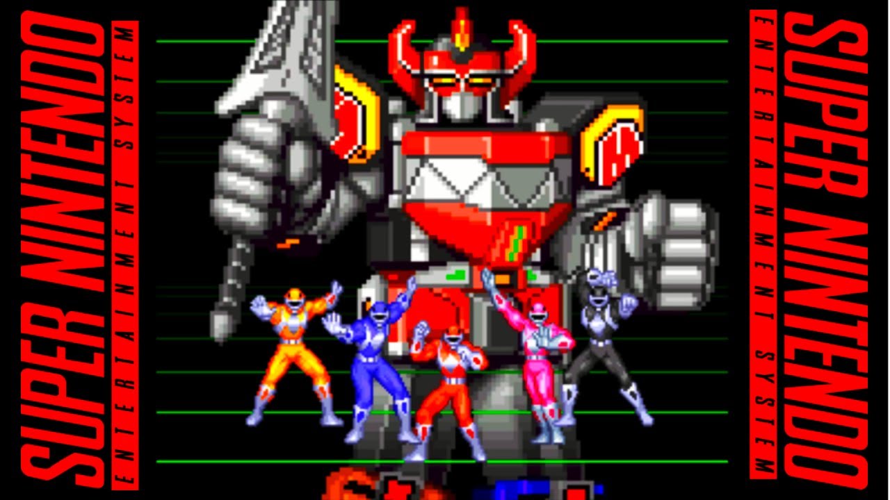 Mighty Morphin Power Rangers [SNES Full Game Longplay] - YouTube