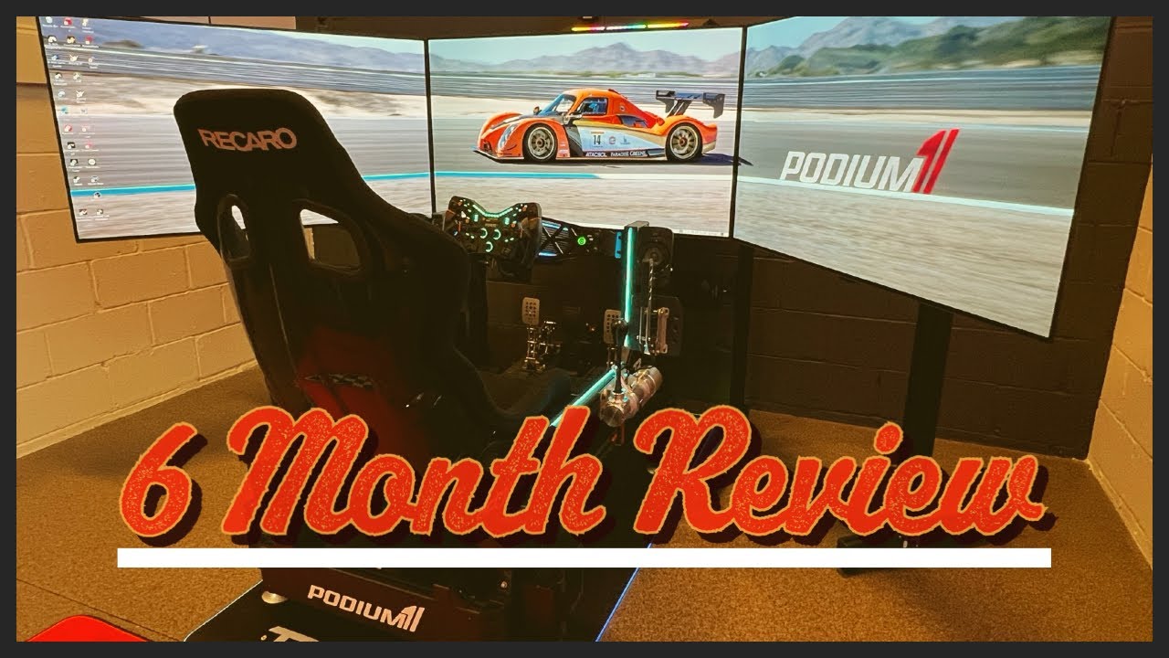 Podium 1 Racing Simulator REVIEW After 6 Months of Ownership - YouTube