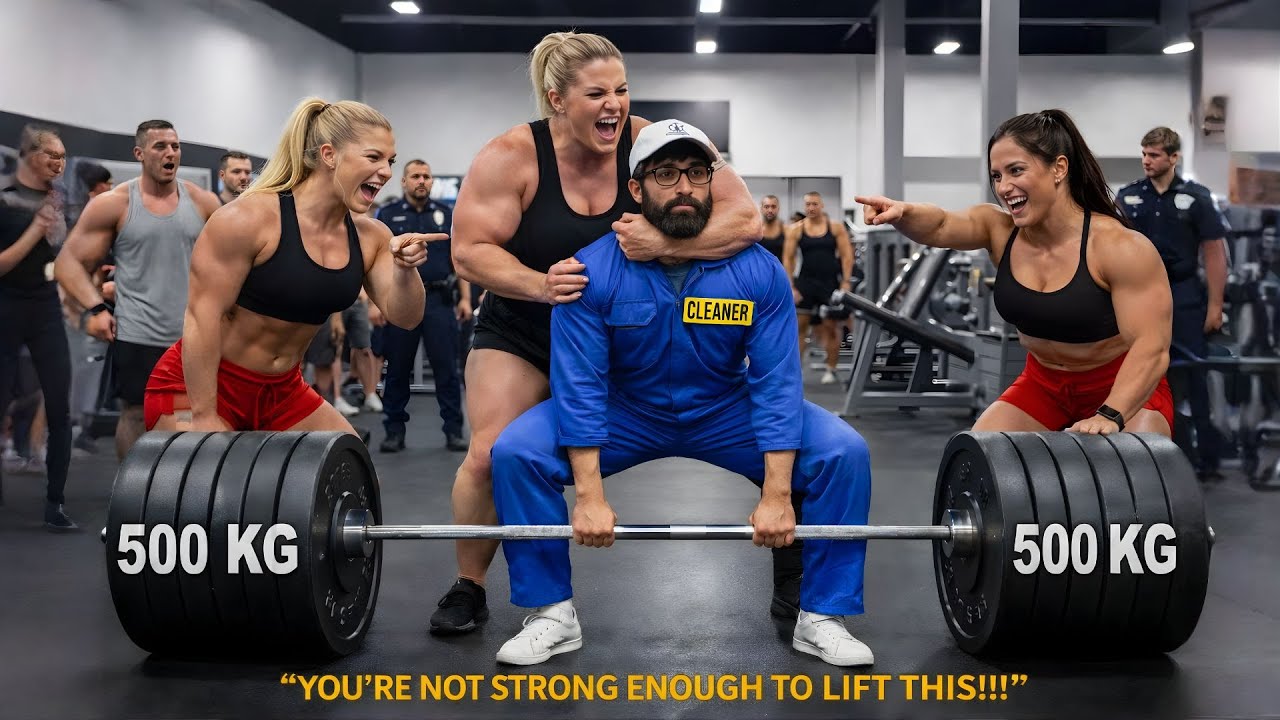 Cleaner Shocks Arrogant Bodybuilders in the Gym 😱💪 | Anatoly Gym Prank ...
