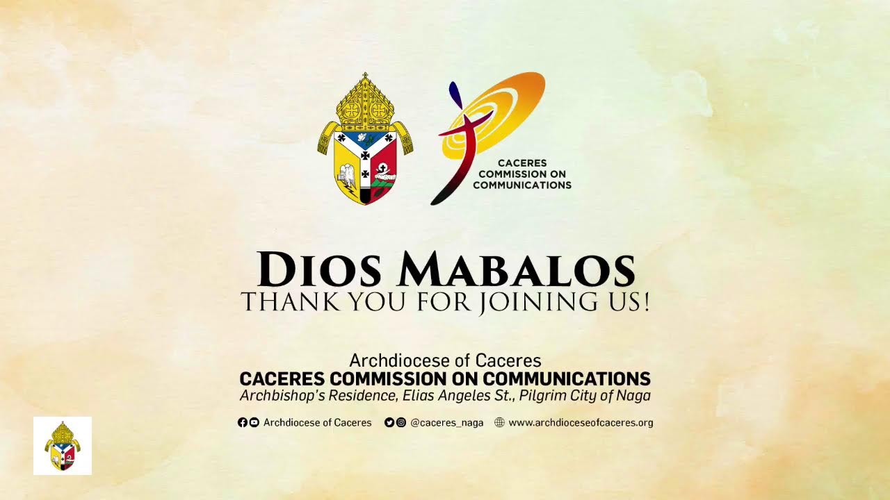 Pontifical Mass in Honor of Our Lady of Peñafrancia - Archdiocese of ...