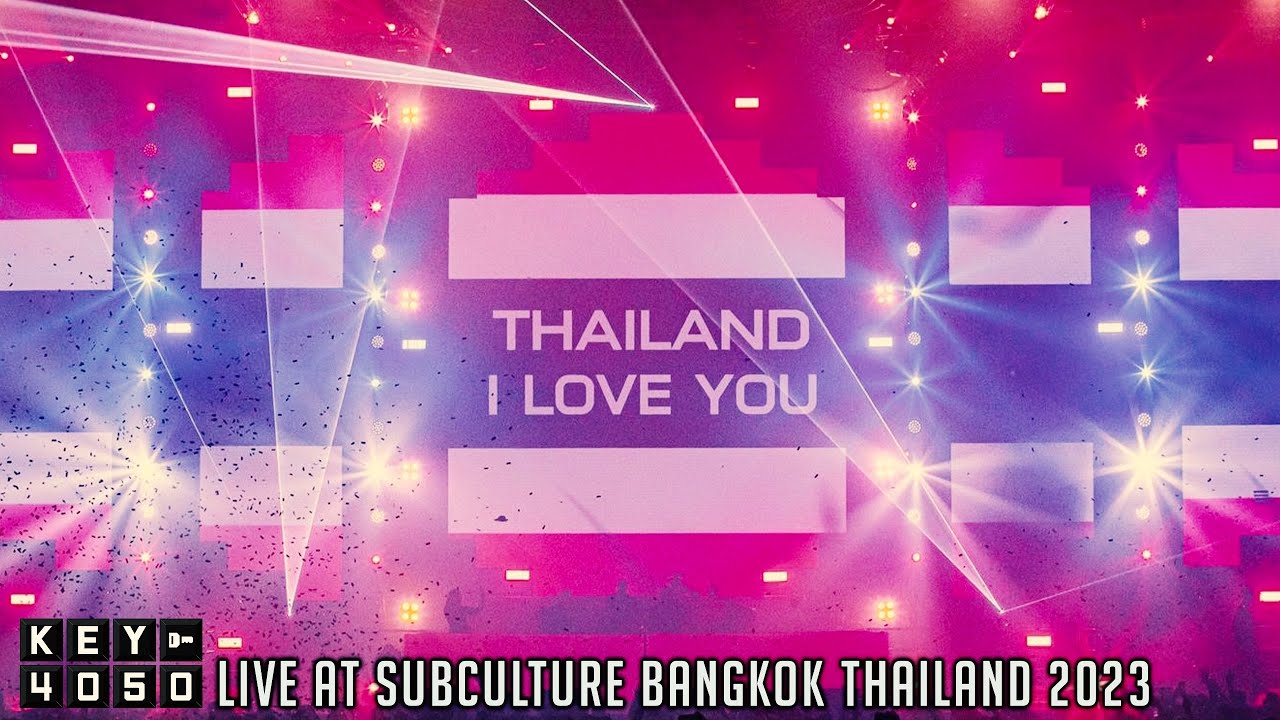 KEY4050 Live @ Subculture Bangkok Thailand 2023 - YouTube