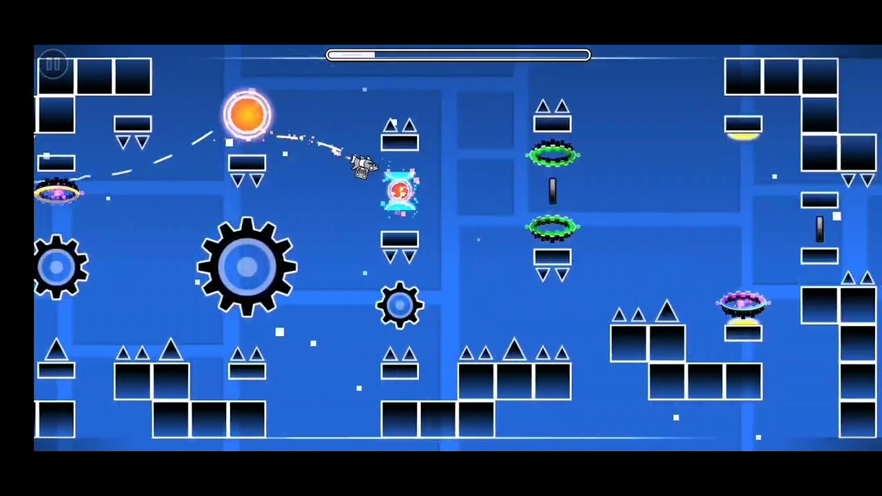 funny ship gameplay [Geometry Dash] - YouTube