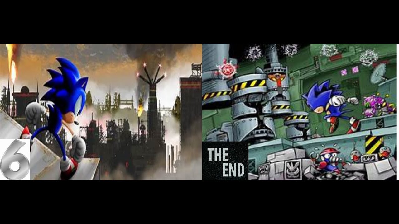 Sonic The Hedgehog 1 Scrap Brain Zone Acto 1, 2, 3 y [Final Zone ...