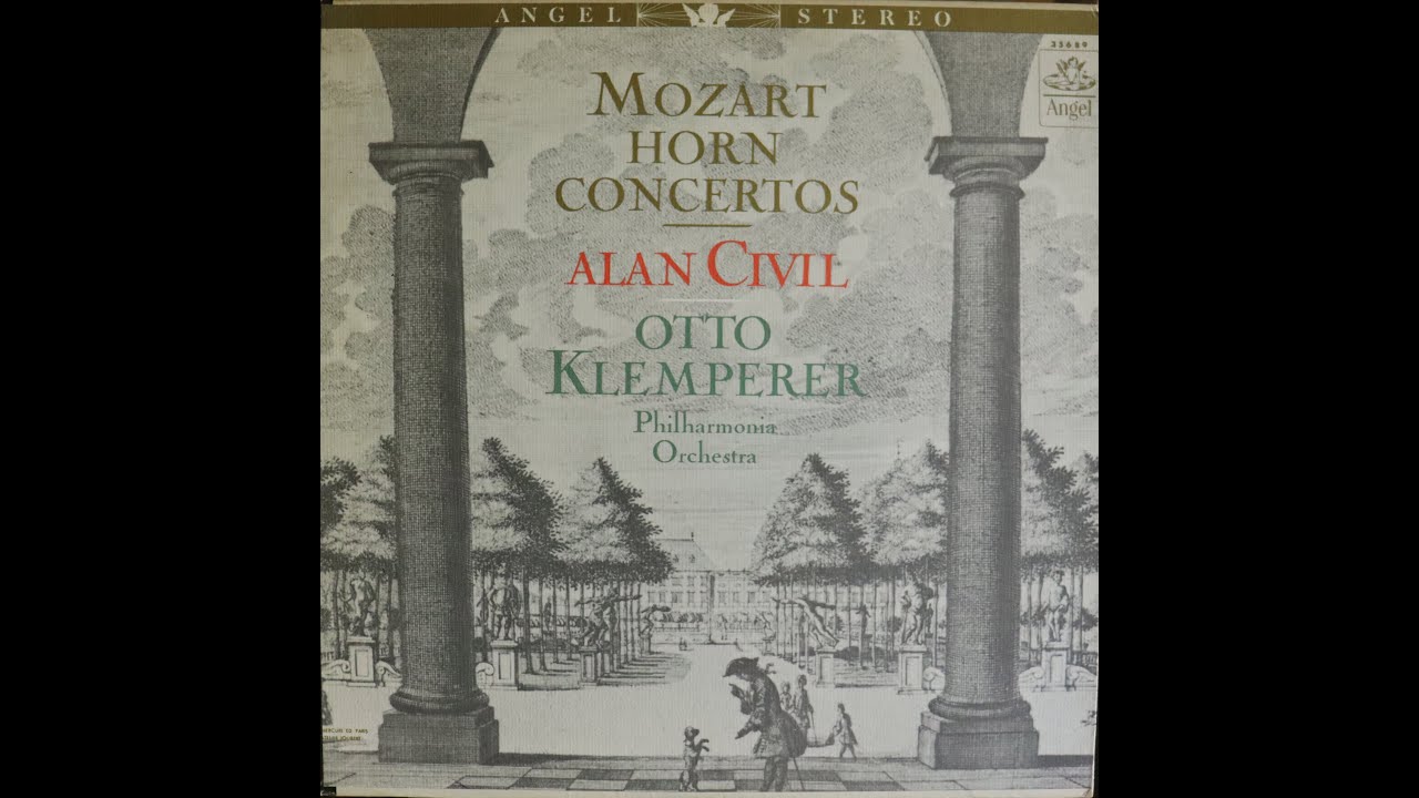 Mozart - Horn Concertos - Alan Civil, Otto Klemperer, Philharmonia ...