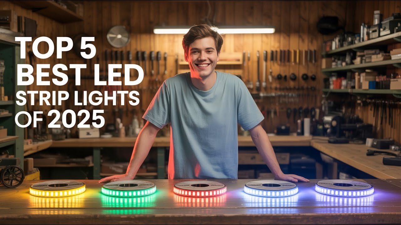 Top 5 Best LED Strip Lights You Need in 2025! 💡 Smart & Stylish Picks ...