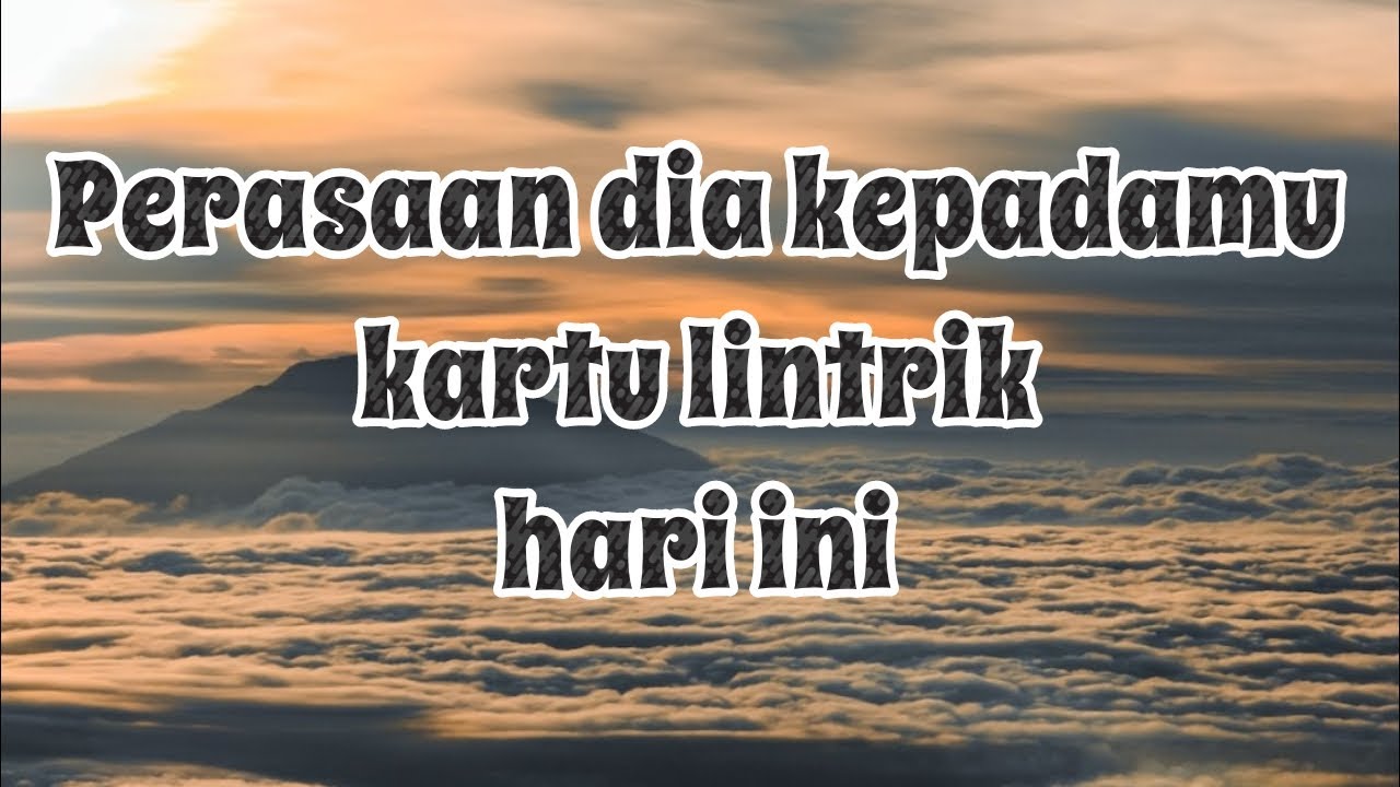 kartu ceki ️ perasaan dia kepadamu hari ini - YouTube