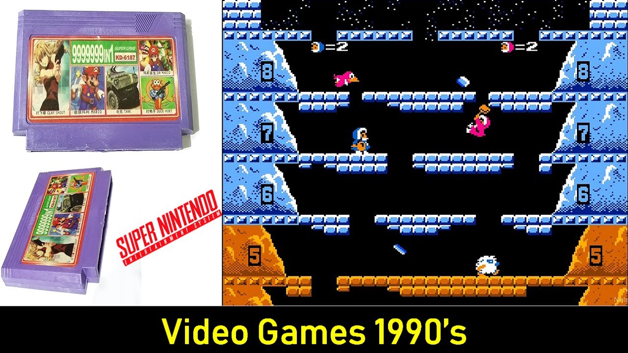 ice man kids gameplay 1990 Nintendo - YouTube