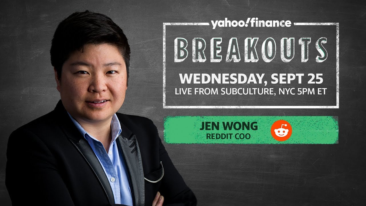 WATCH: Reddit COO Jen Wong at Breakouts with Yahoo Finance - YouTube