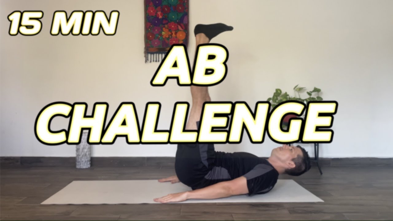 15 Minute AB CHALLENGE | Can you do it on your first try?! - YouTube