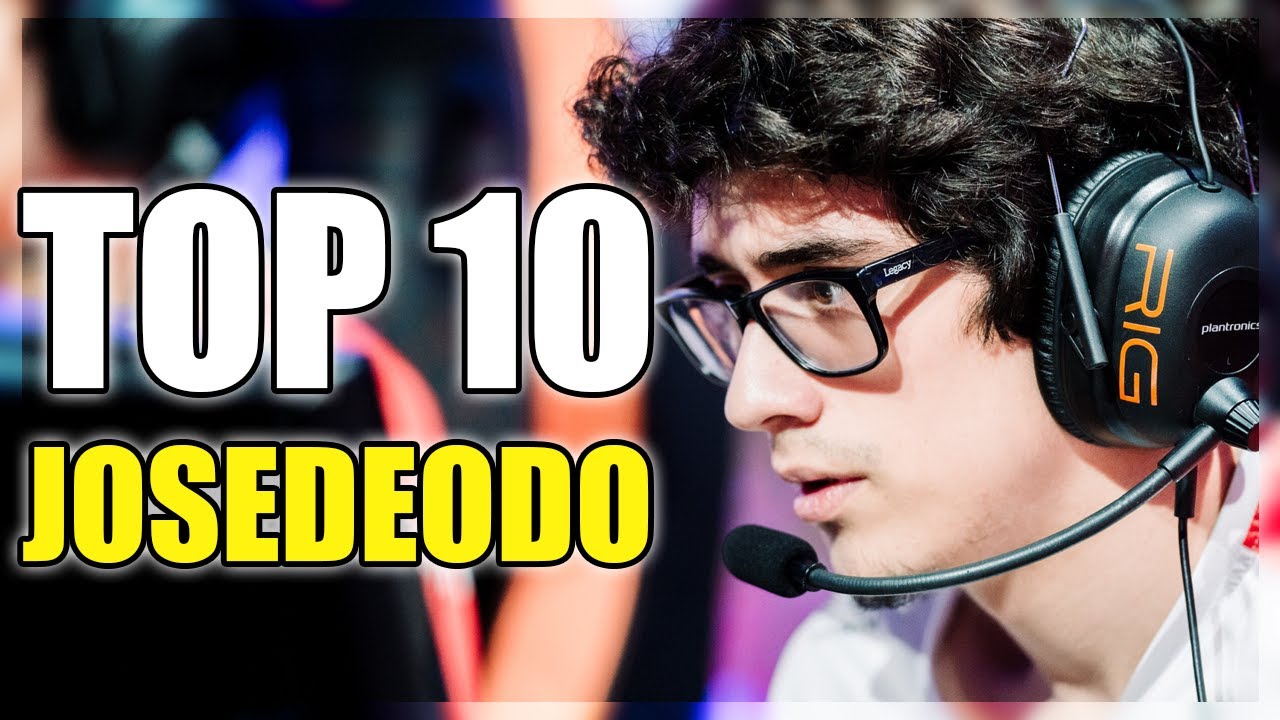 TOP 10 JOSEDEODO | league of legends - YouTube