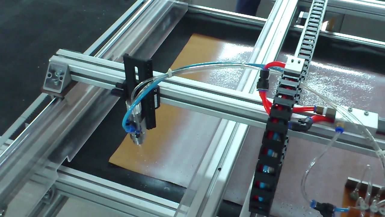 Auto Glue and Attach Machine ( 1 Test ) - YouTube