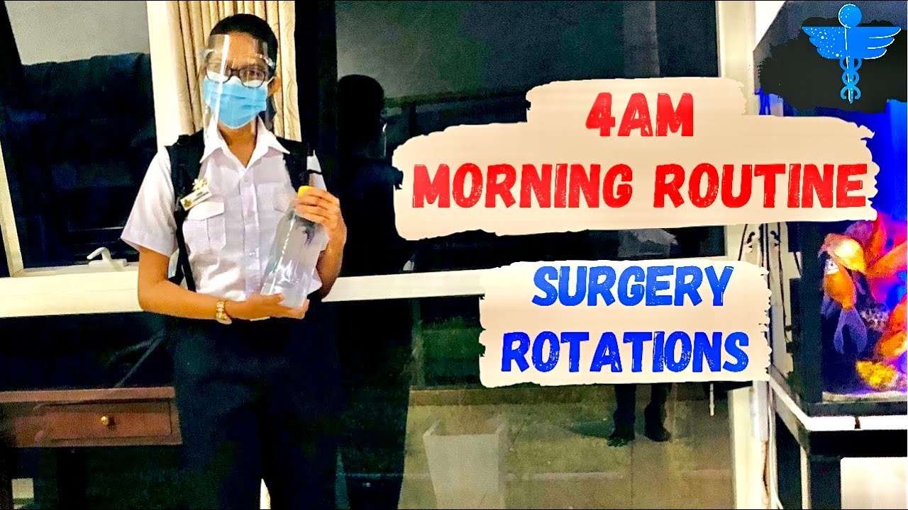 4am MORNING ROUTINE 🌅 as a MEDICAL STUDENT 🇱🇰 - YouTube