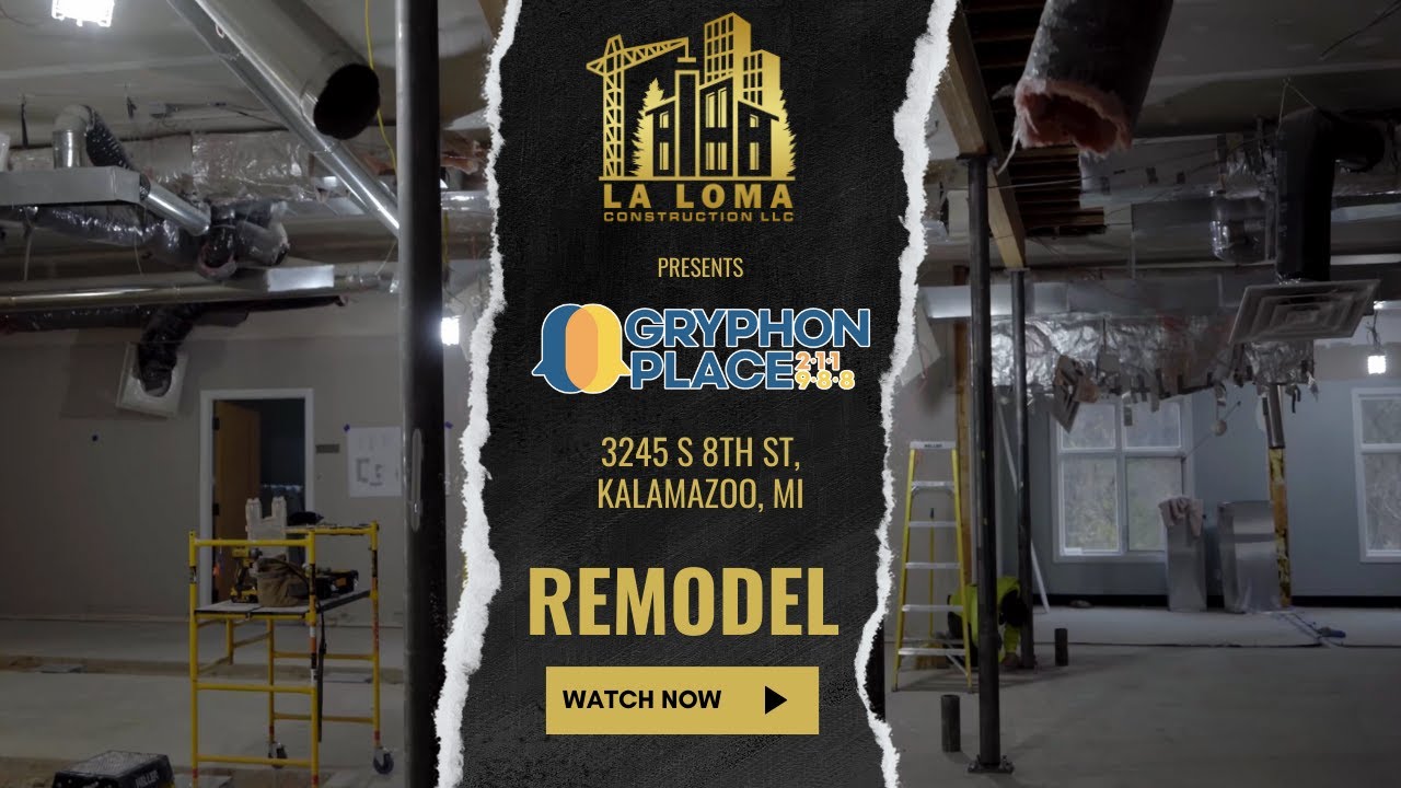 La Loma Construction Gryphon Place Remodel - YouTube