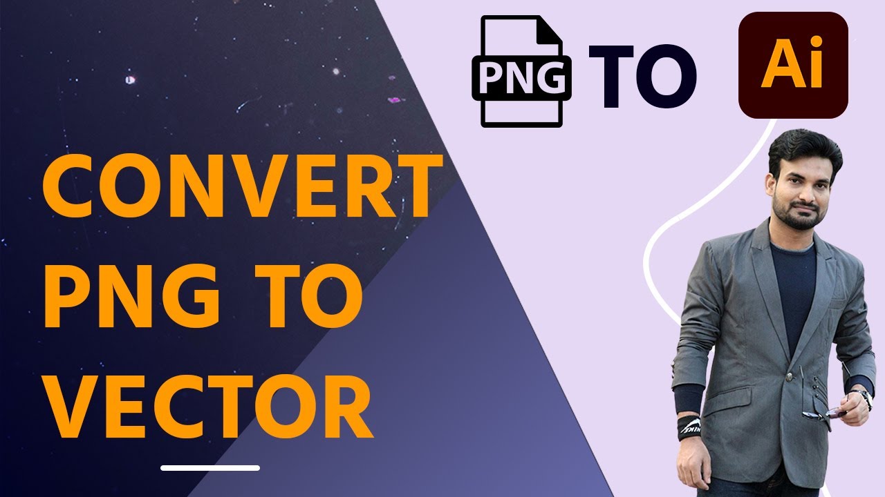 How To Convert a PNG To Vector with Adobe Illustrator - YouTube