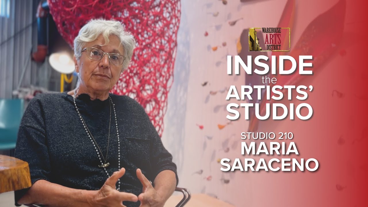 Maria Saraceno - WADA - Inside the Artists' Studio - YouTube