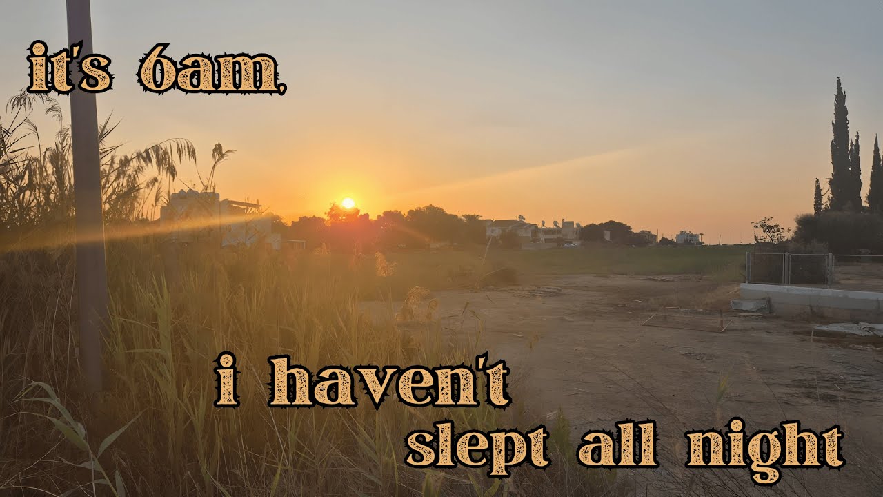 it's 6am, i haven't slept all night // playlist - YouTube