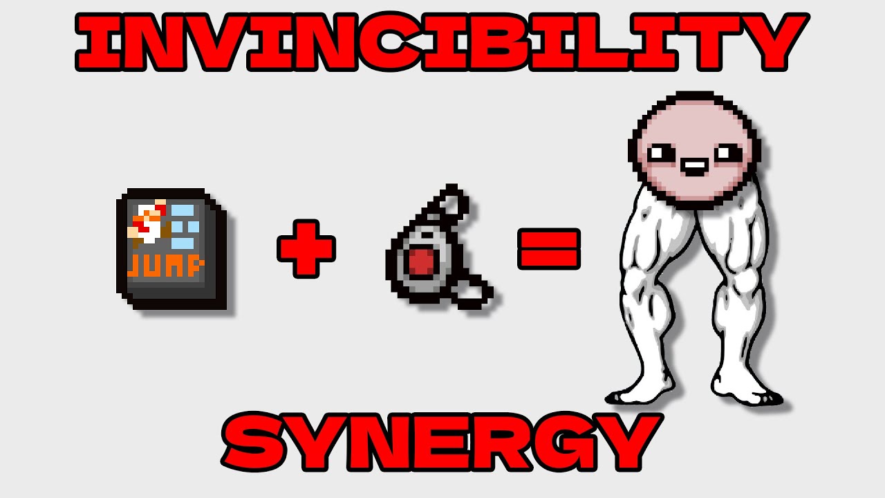 Panic Button + Learn to Jump, OVERPOWERED SYNERGY | Binding of Isaac: Repentance - YouTube