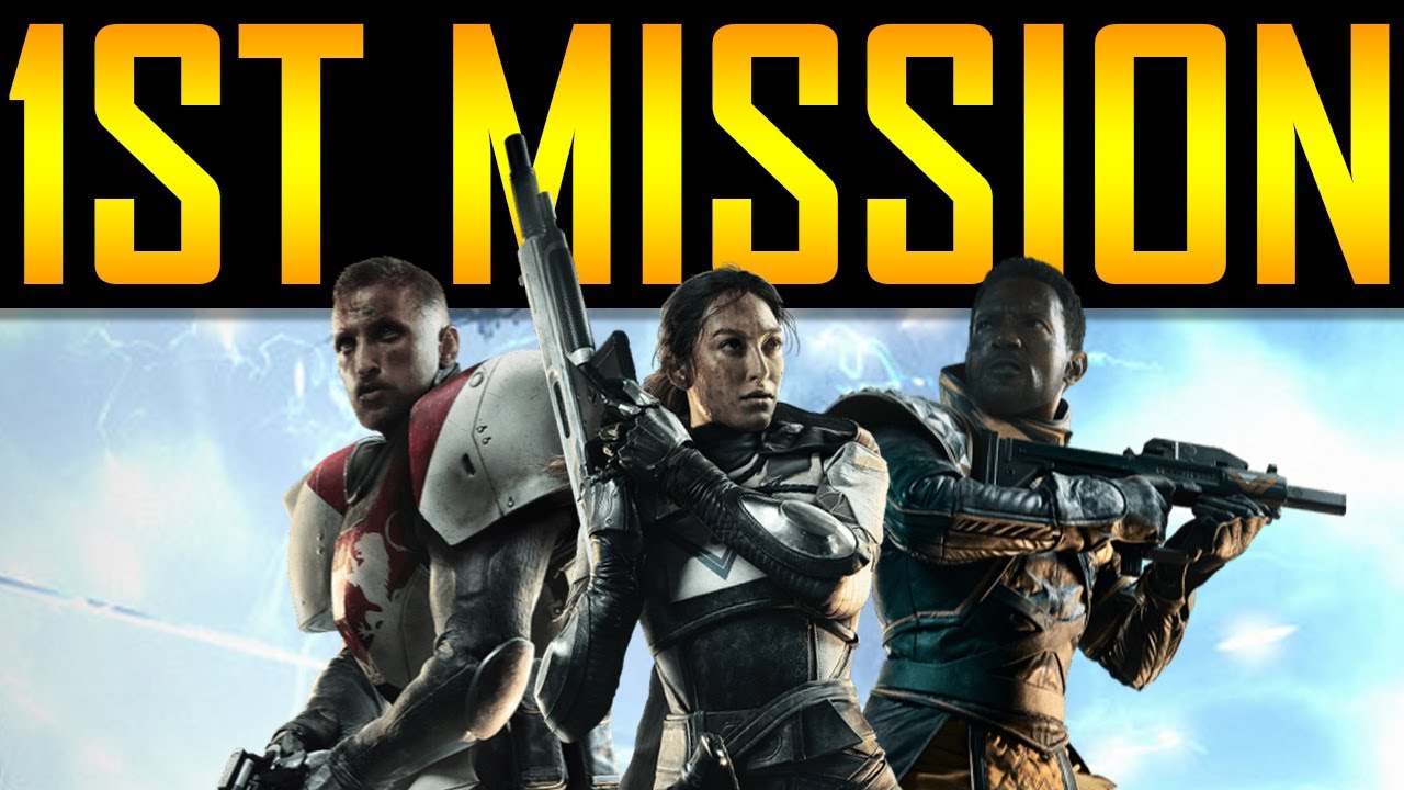 Destiny 2 - FIRST CAMPAIGN MISSION! - YouTube