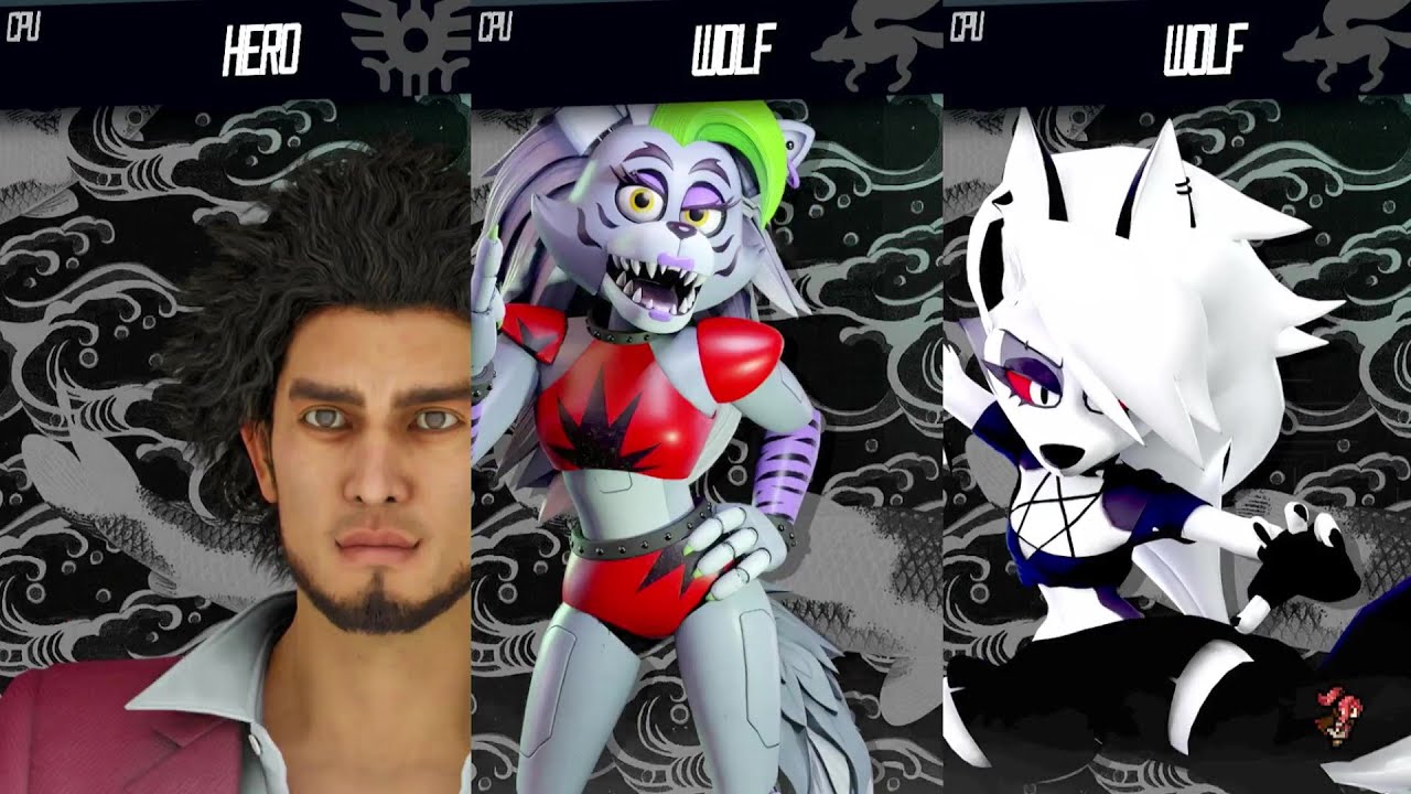 Loona Vs Roxanne Wolf Vs Ichiban Kasuga - Requested Battle - YouTube
