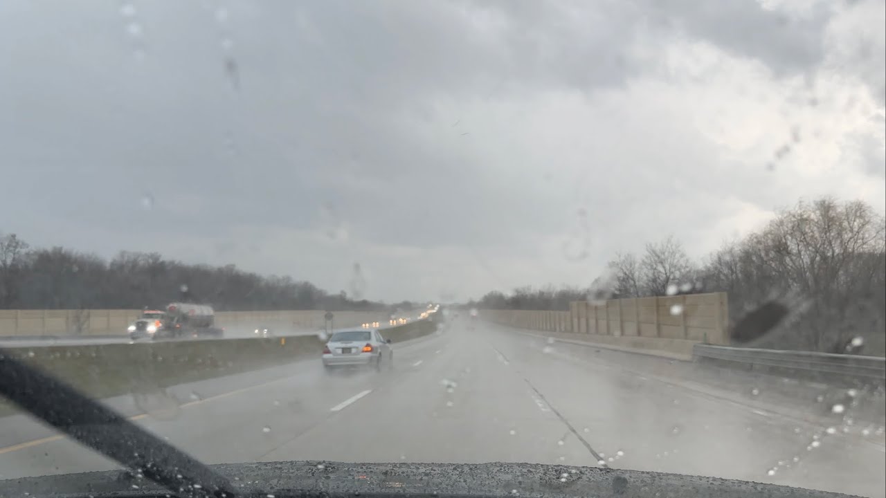 Tornado Watch Issued While Driving 🌪️ - YouTube
