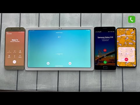 Tablet Samsung Tab A8 incoming Call Phone Samsung S10e & A8 & Lenovo ...