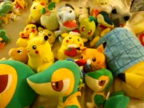 Pokemon Plushies Collection - YouTube