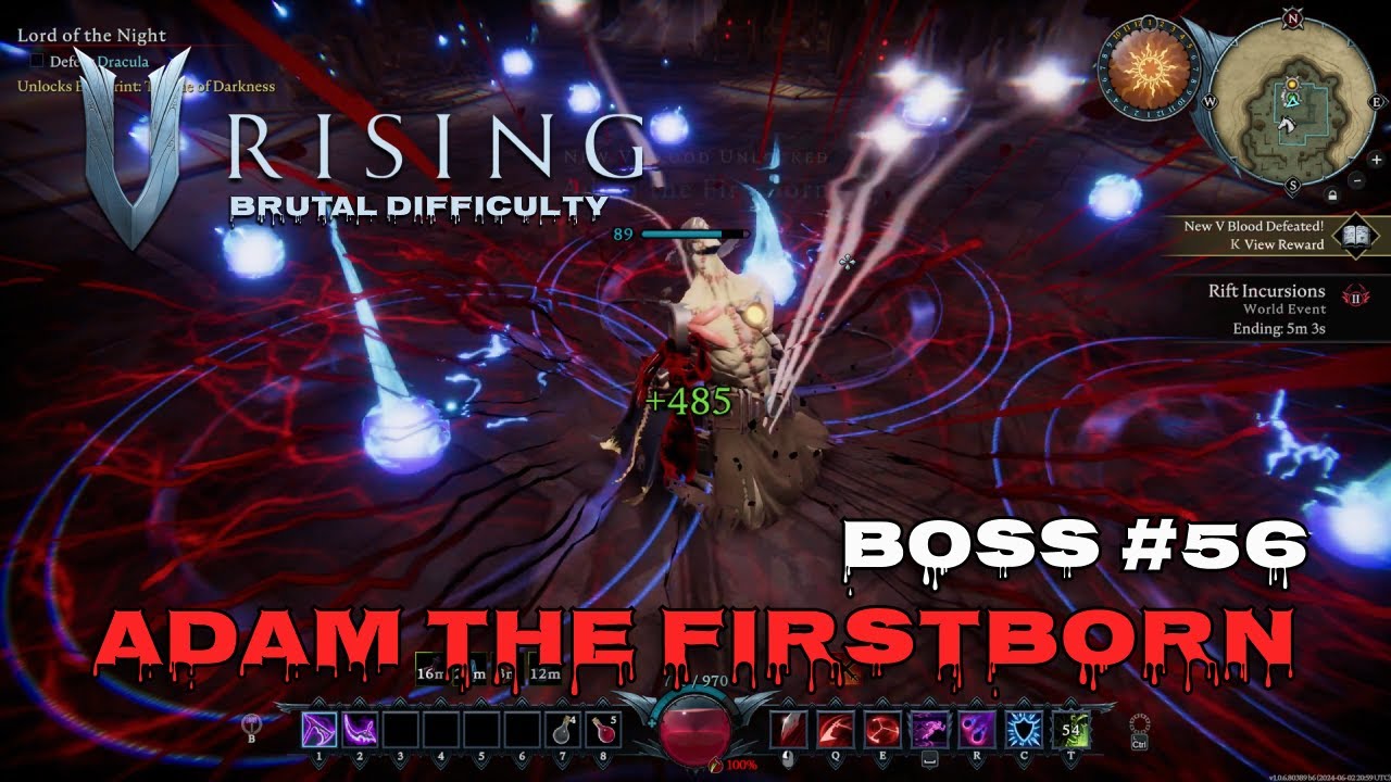 ADAM THE FIRSTBORN | Killing boss on the Brutal difficulty solo | V ...