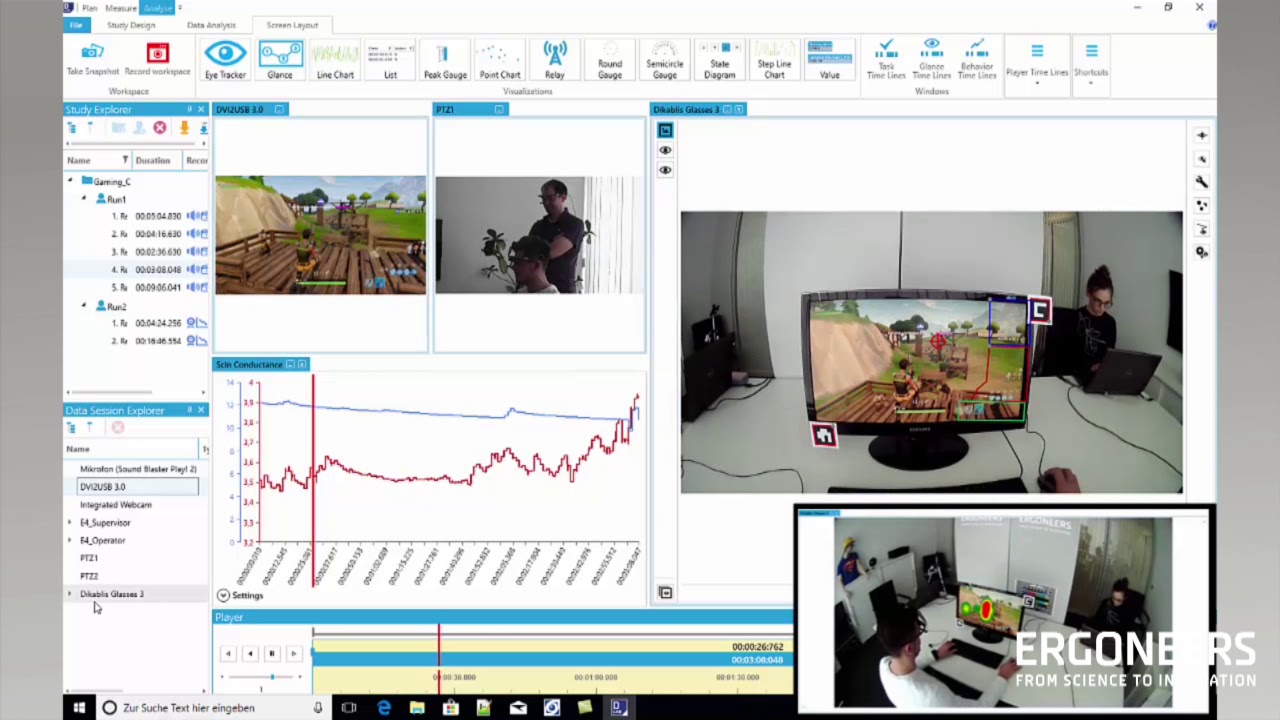 Application example: Playing video games - YouTube
