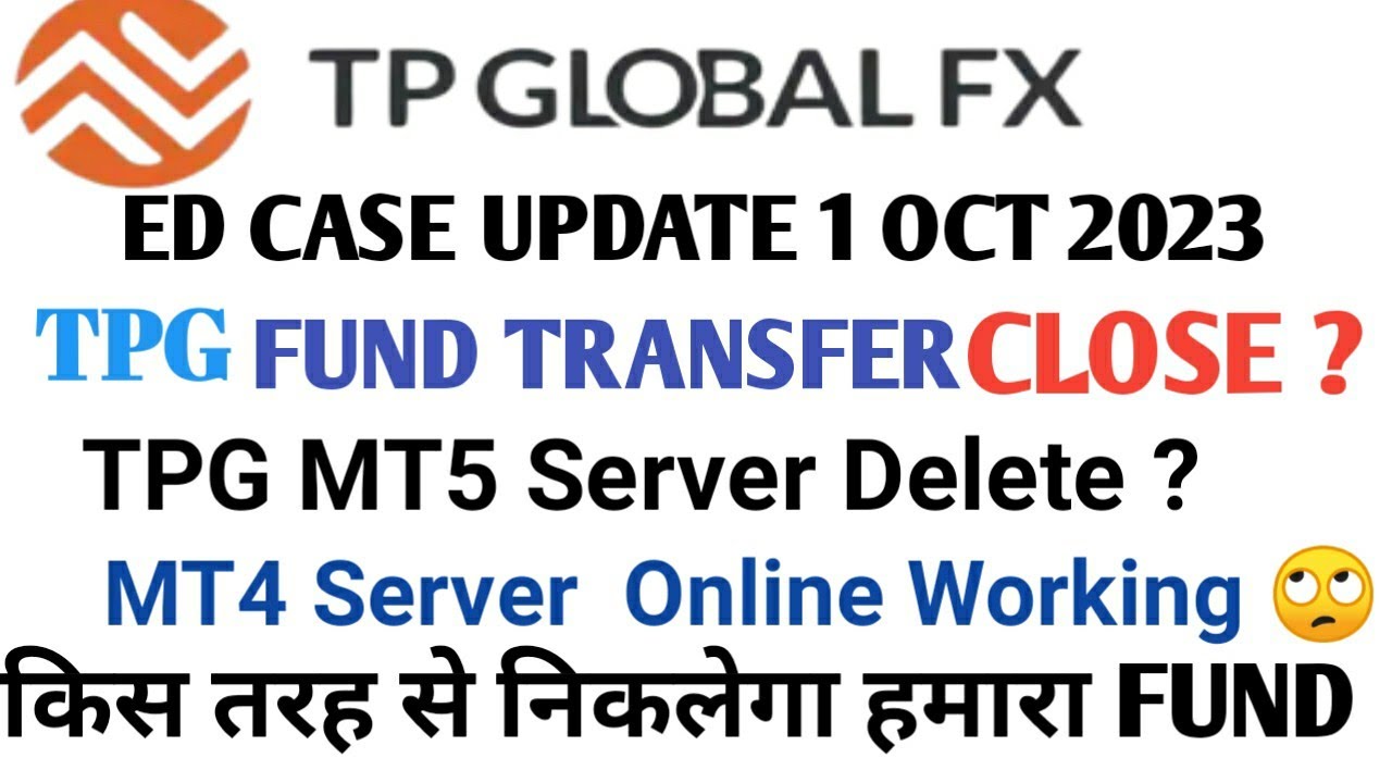 TP Global Withdrawal Update MT5 / MT4 | Tp Global ED Update ...