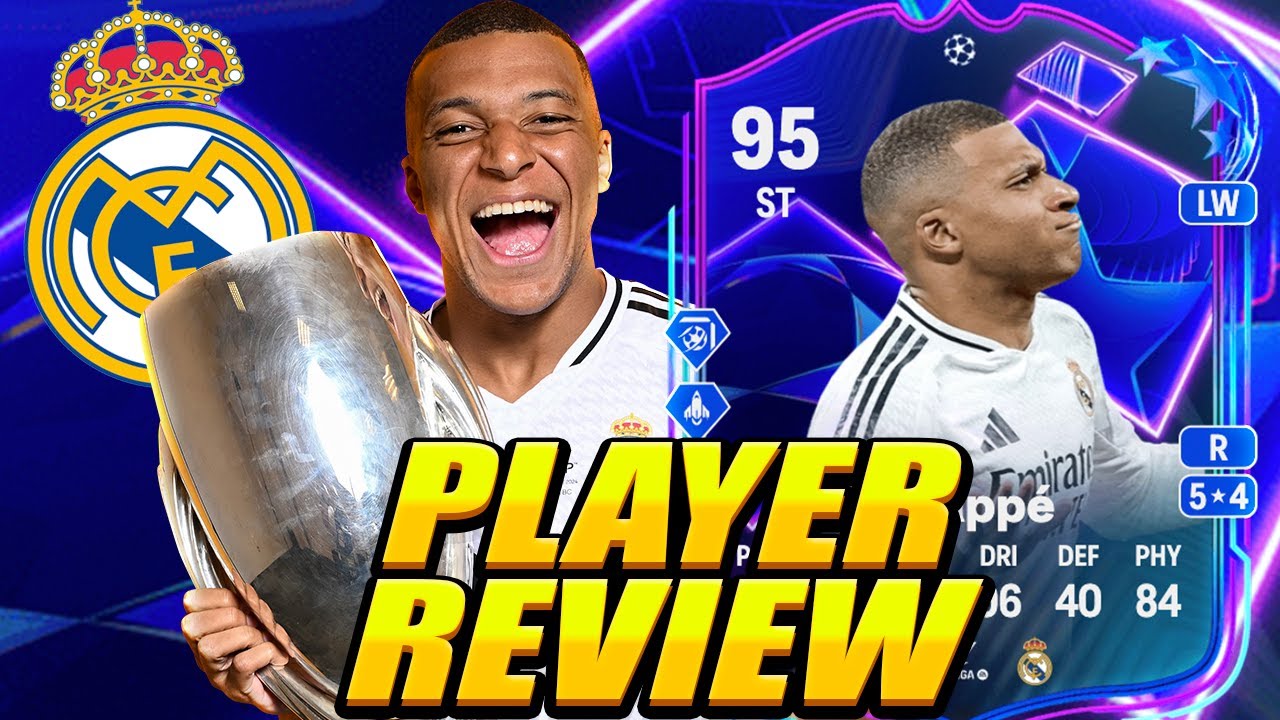 TURTLE! 🐢 95 DREAMCHASERS MBAPPE PLAYER REVIEW! MBAPPE DREAMCHASERS ...