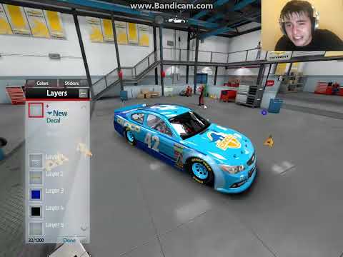 Making Cal Weathers and Bobby Swift in NASCAR '14 speedrun - YouTube