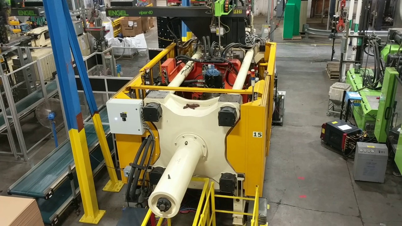 Husky Hylectric H650 Used Plastic Injection Molding Machine For Sale ...
