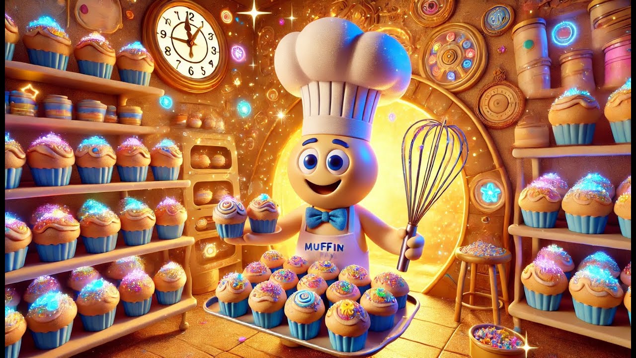 The Muffin Man’s Magical Bakery! 🧁 | Fun Nursery Rhyme for Kids - YouTube