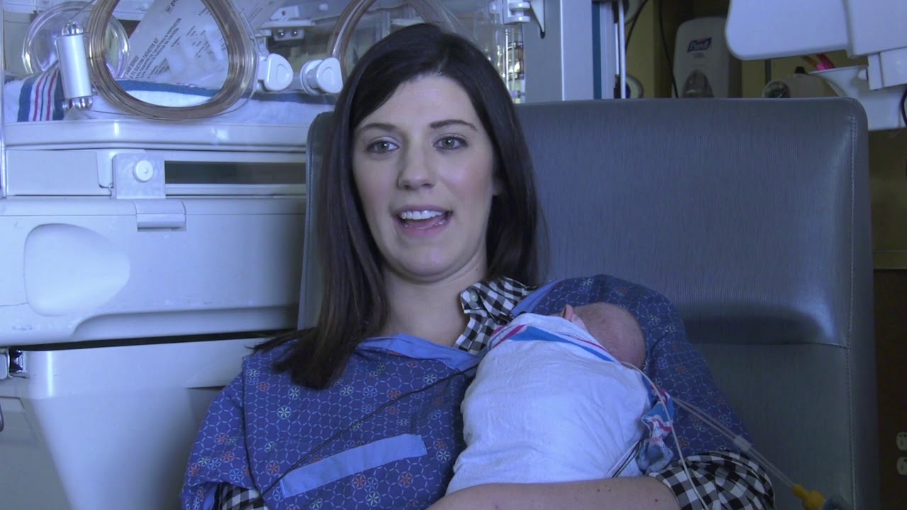 WNEM's David Custer visits Covenant's Tiniest Patients - YouTube