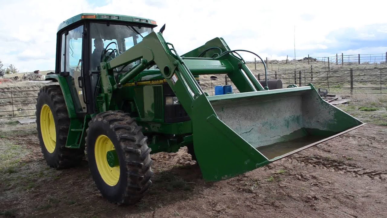 John Deere Tractor 6300 - YouTube
