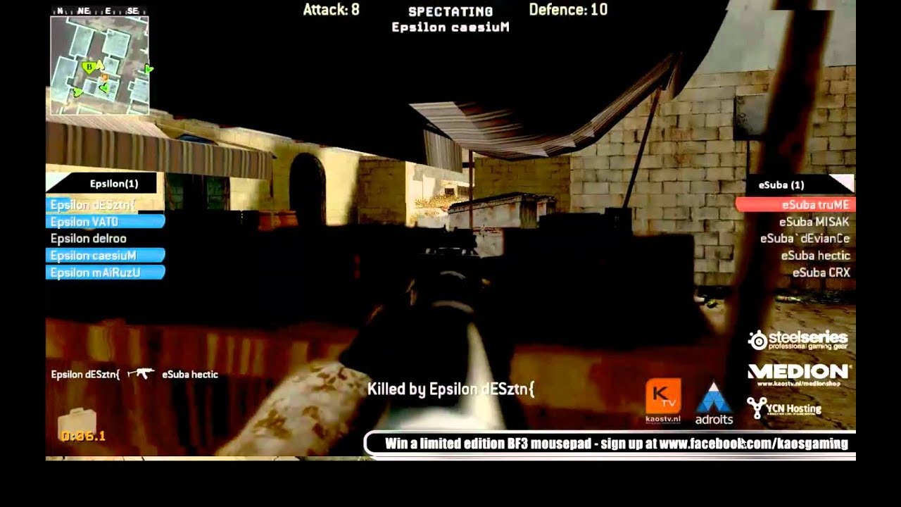 SAGE COD4 - eSuba Trume pulls one heck of a ninja defuse on Epsilon at ...