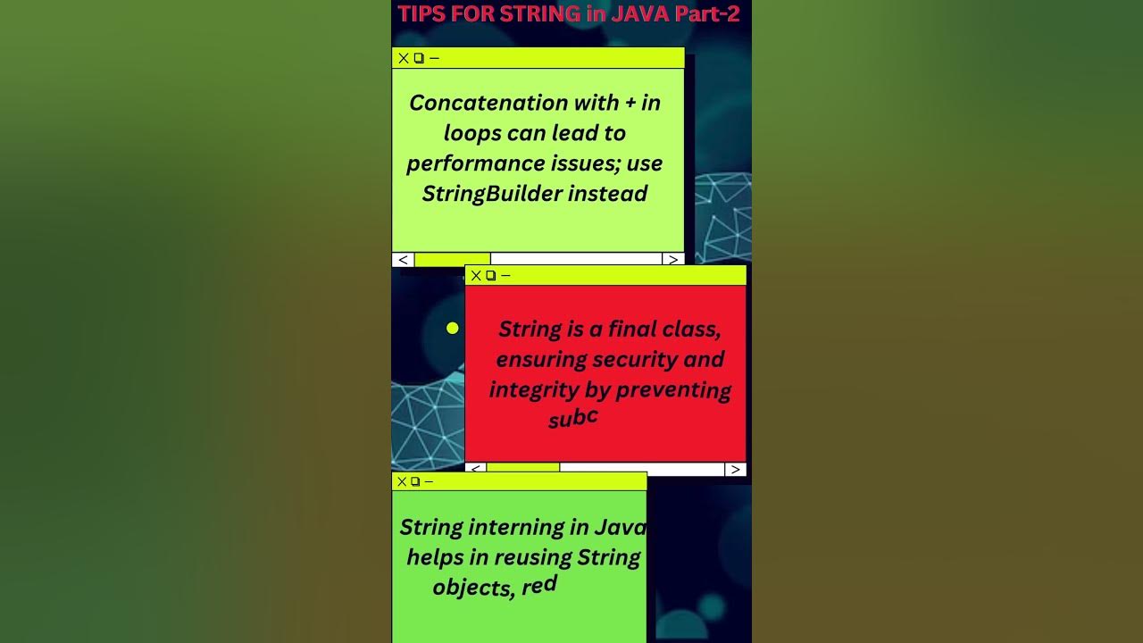 Tips For Java Part 2 Java Javalanguage Strings Facts Javaprogramming Quotes
