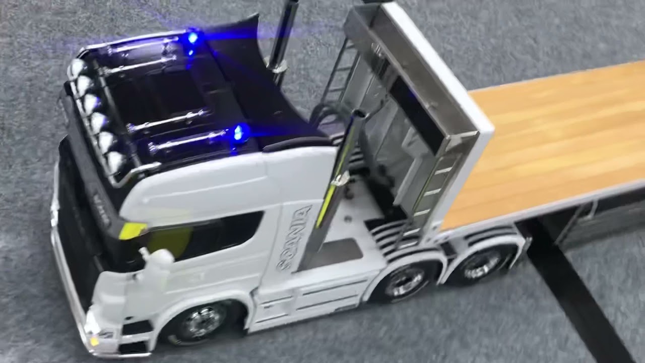 TAMIYA 1/14 Scania R620 6×4 TOPLINE - YouTube
