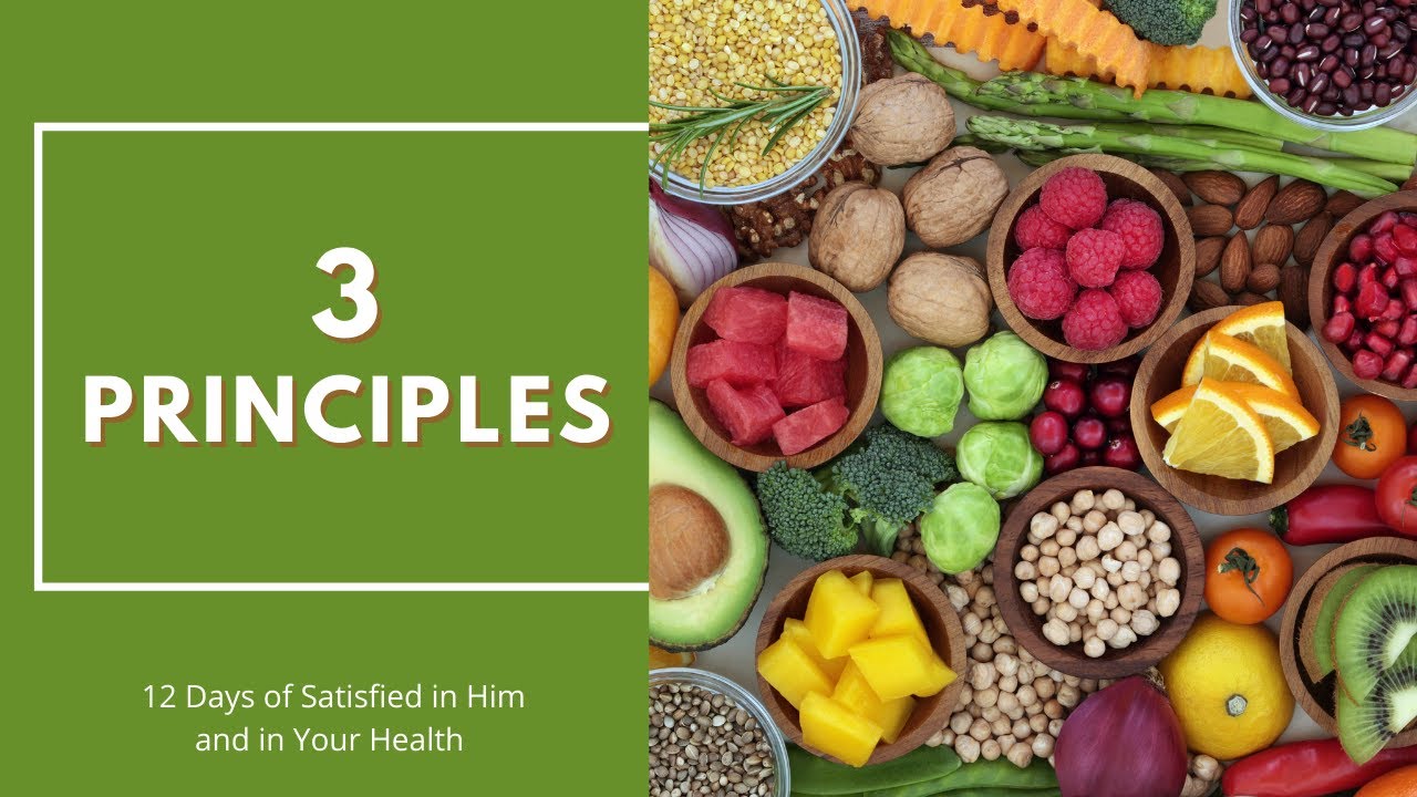 3 Biblical Health Principles | Day 6 of 12 Days To Satisfied Health ...