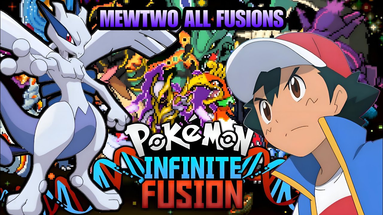 MEWTWO'S ALL FUSIONS WITH GEN - 1 POKEMON || POKÉMON INFINITE FUSION ...