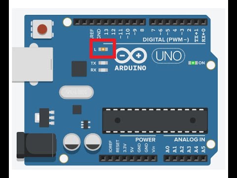 ARDUINO BEGINNER PROJECT 1:Blink LED USING Arduino UNO - YouTube