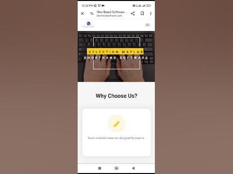 how to use shorthand software ? - YouTube
