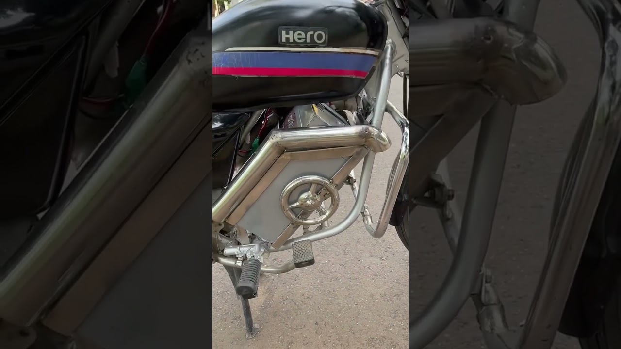 Splendor Plus bike electric new bike 2022 model battery wali bike - YouTube