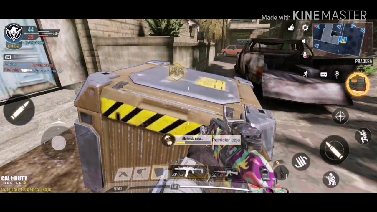 Destrozando con la M16 evil clown Call of duty movile - YouTube