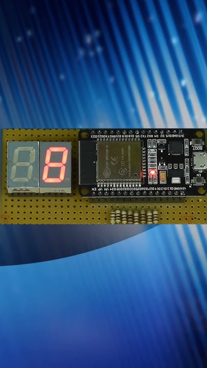 🎯 Common Anode 7-Segment Display Up-Counter with ESP32! 🚀 - YouTube