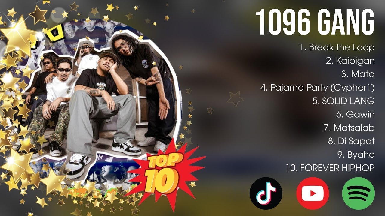 1096 Gang Greatest Hits ~ OPM Music ~ Top 10 Hits of All Time - YouTube
